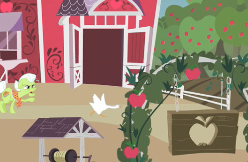 Sweet Apple Acres - The Goose Is On The Loose In Ponyville Tonight ...